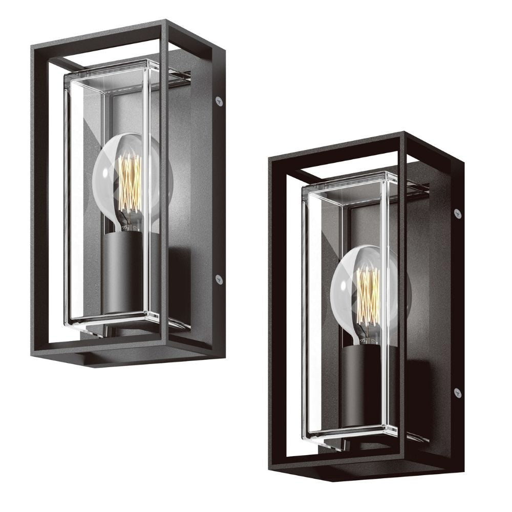 Domus CLARO - Modern Exterior Flush Wall Light – LED Lighting Designs