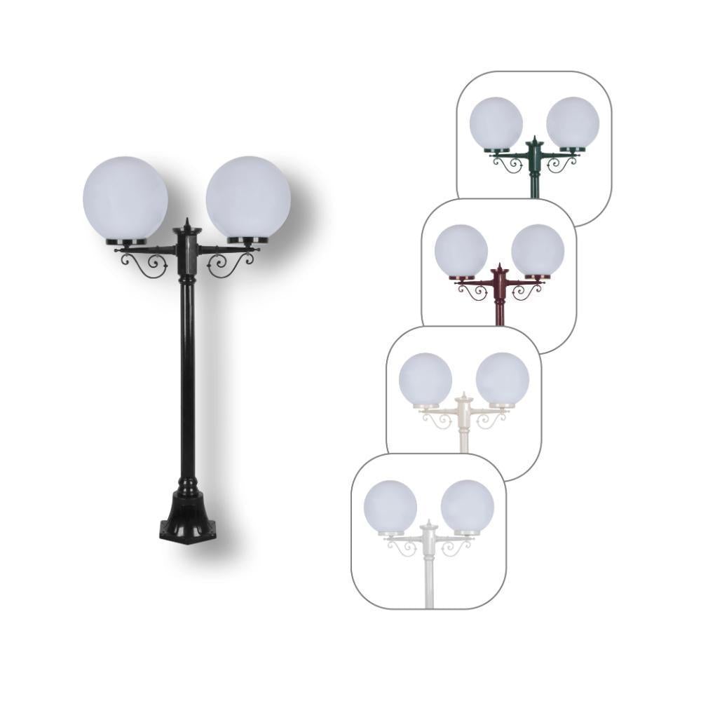 Domus GT-568 Siena - Twin 30cm Spheres Short – LED Lighting Designs