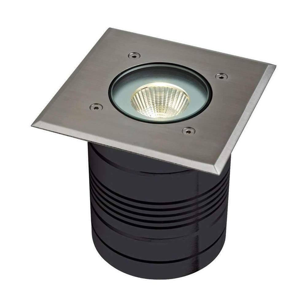 Domus MODULA-S - Square 9W 24V LED Inground Light Aluminium - DRIVER ...