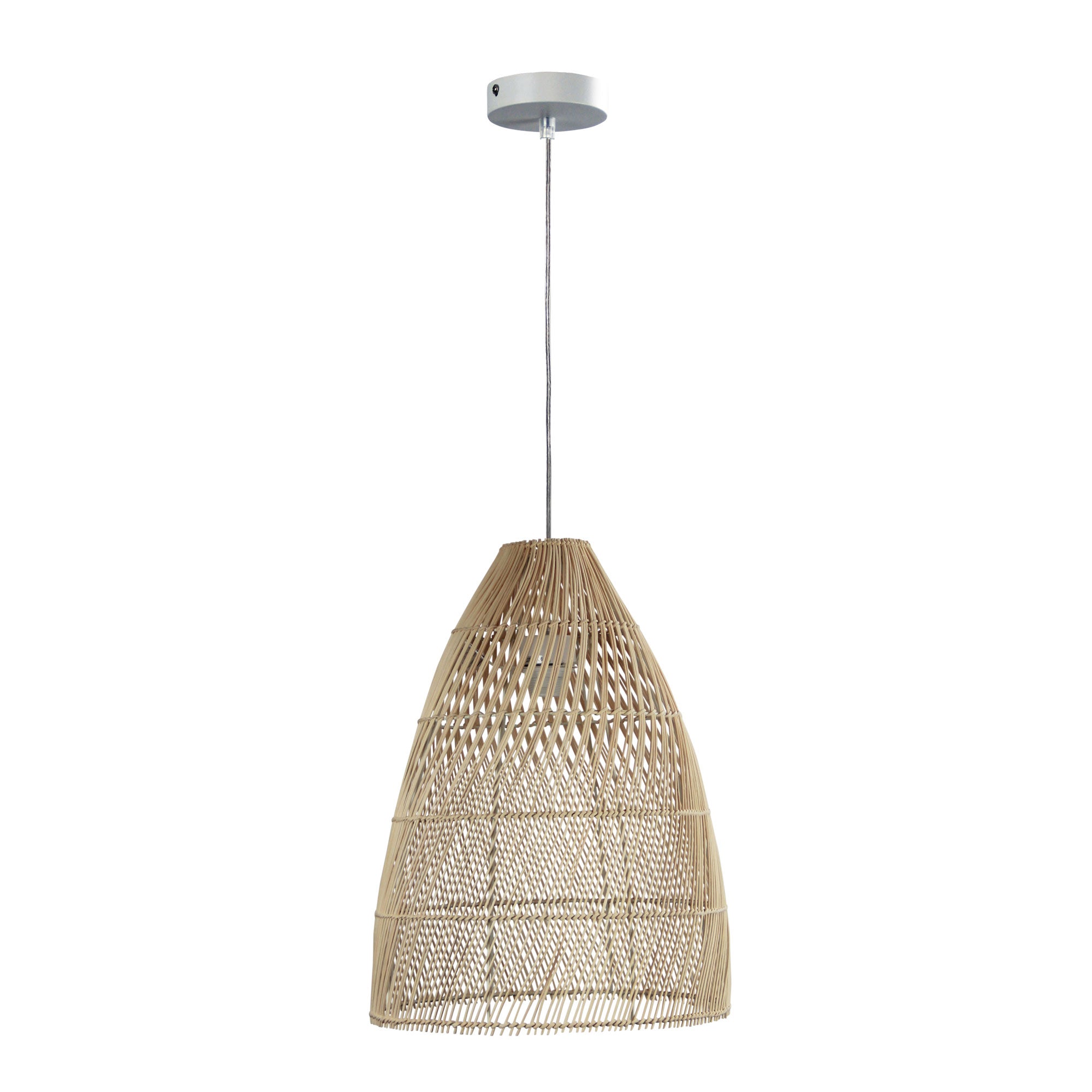 ODEN 38cm PENDANT - Natural Rattan Pendant – LED Lighting Designs