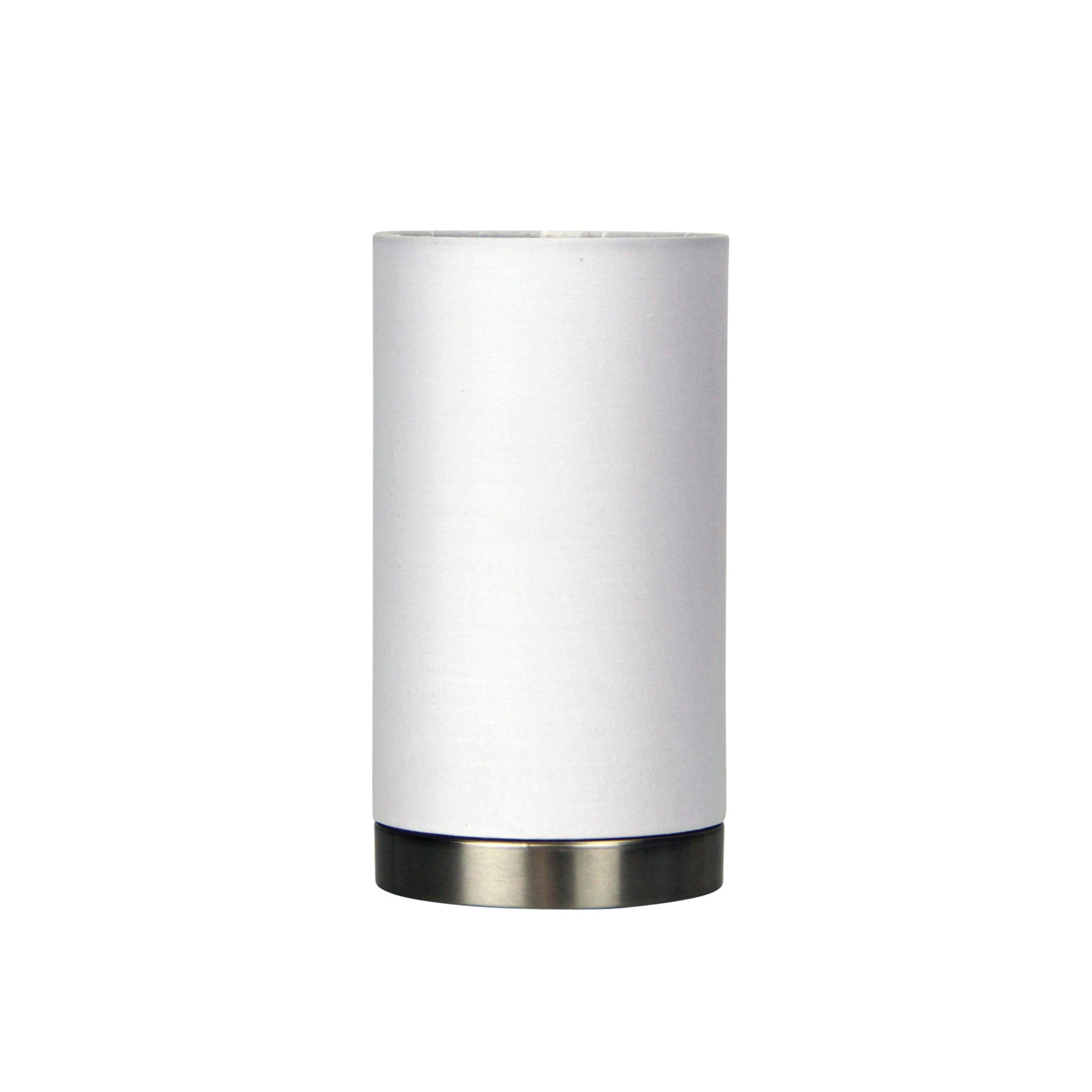 MANTEL WHITE - ON-OFF Touch Lamp White Shade – LED Lighting Designs